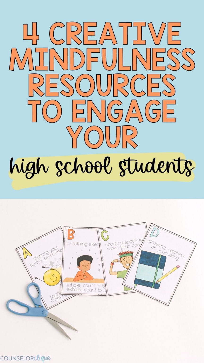 4 Creative Mindfulness Resources to Engage Your High School Students ...