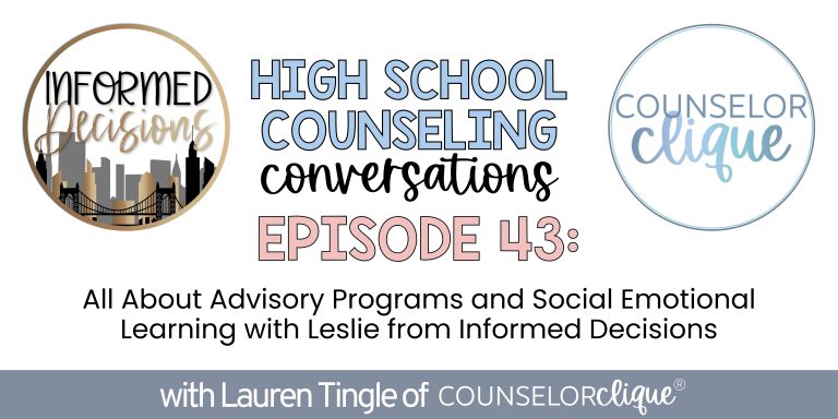 All About Advisory Programs and Social Emotional Learning with Leslie ...