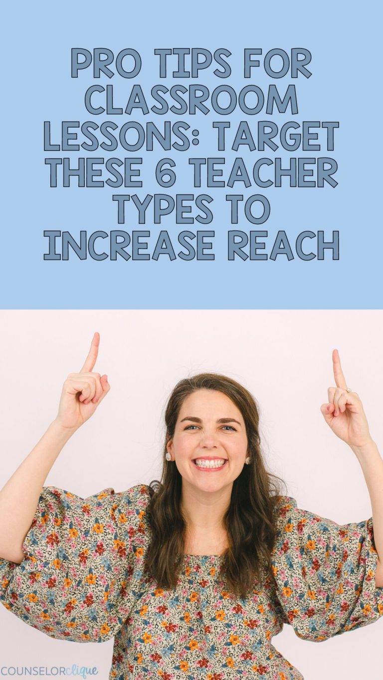 Pro Tips for Classroom Lessons: Target These 6 Teacher Types to ...