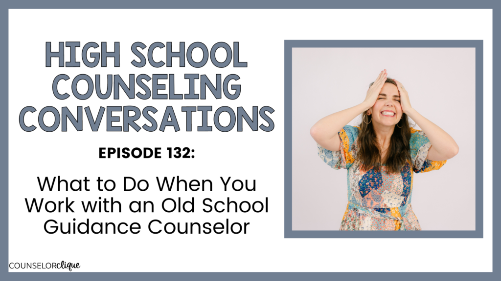 132. Working with a Guidance Counselor as a School Counselor