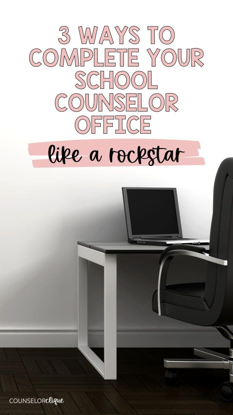 3 Ways to Complete Your School Counselor Office Like a Rockstar ...